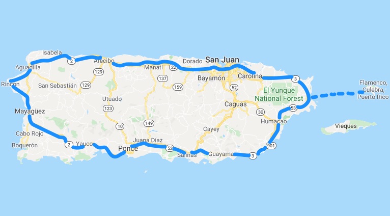 2 Wochen Rundreise Puerto Rico inkl. Flügen, Mietwagen und top ...